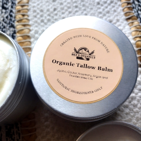 Skincare | Organic Tallow Balm With Jojoba Castor Frankincense Argan And Rosemary Oils | Poshmark